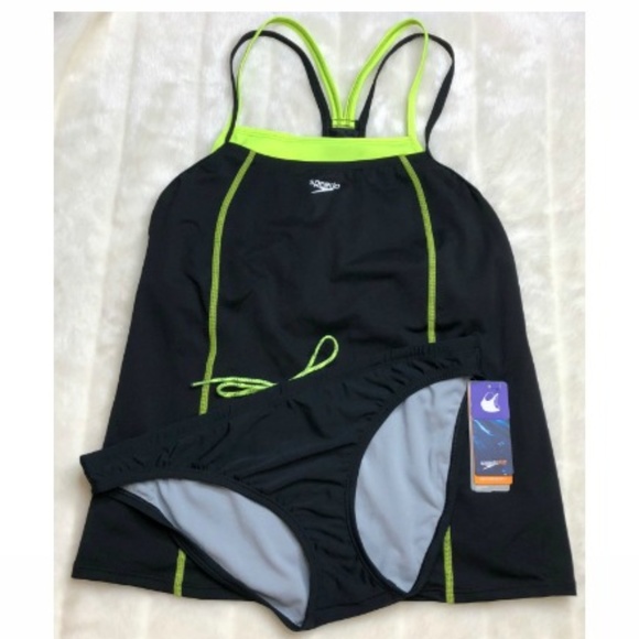 Speedo | Swim | Speedo Fit Tankini Swimsuit Top Bikini Bottoms | Poshmark